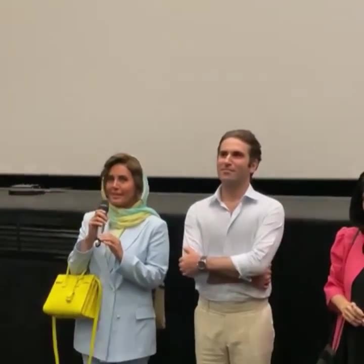 هوتن شکیبا و الناز شاکردوست در اکران مردمی تی تی